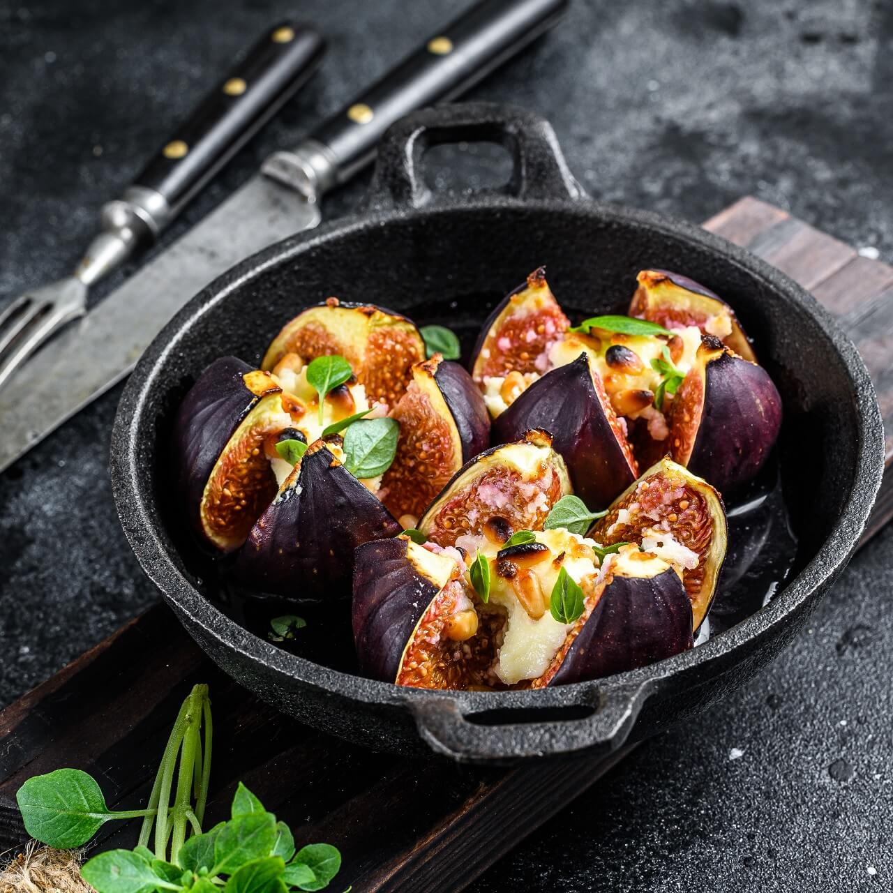 Figi z pieca w nutą whisky - Kuchnia dla dorosłych