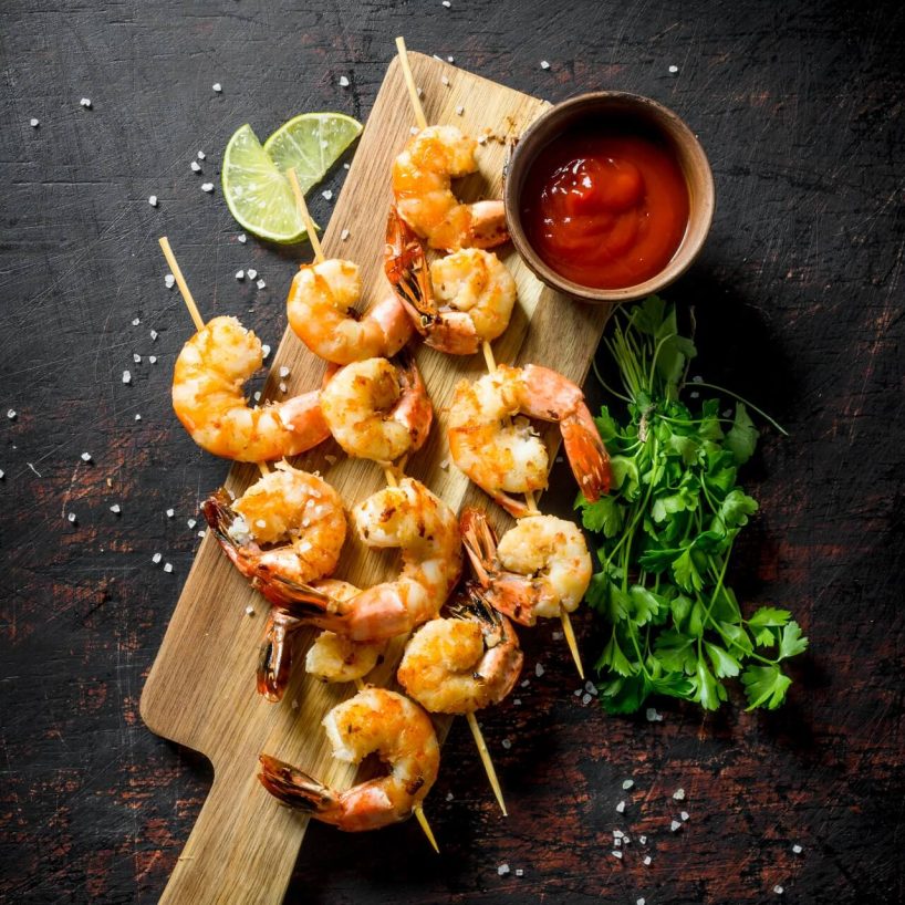 Krewetki marynowane w bourbonie - Kuchnia dla dorosłych