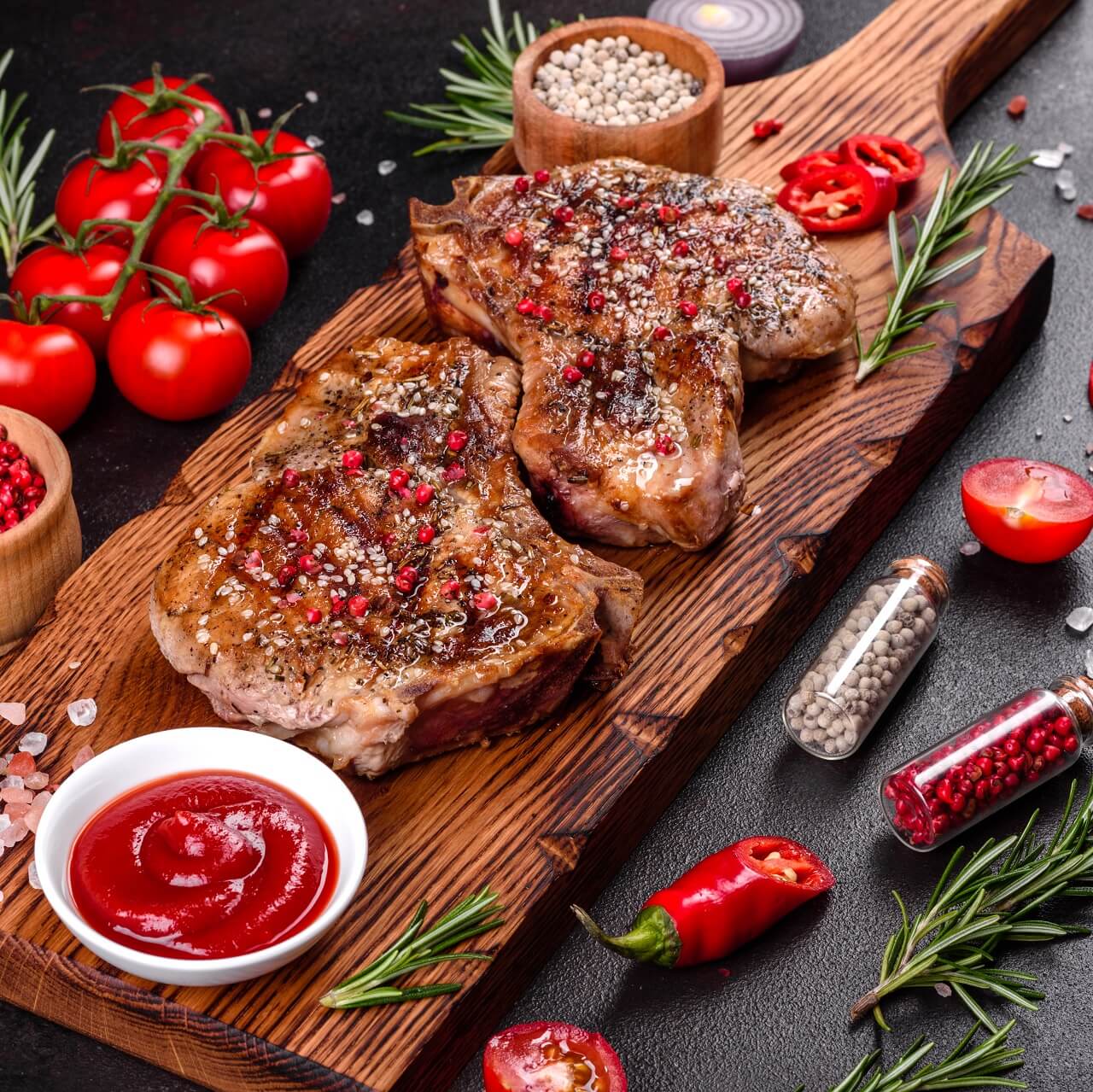 Steki wieprzowe na szkockiej - Kuchnia dla dorosłych