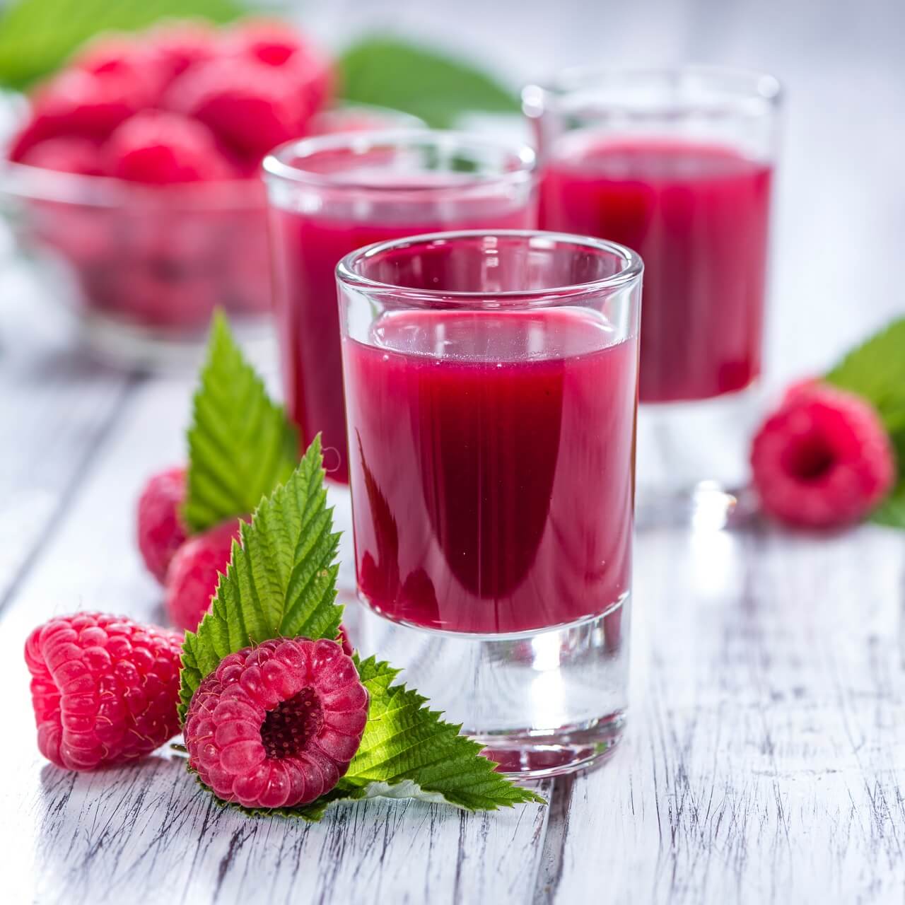 Malinowe shoty - Kuchnia dla dorosłych