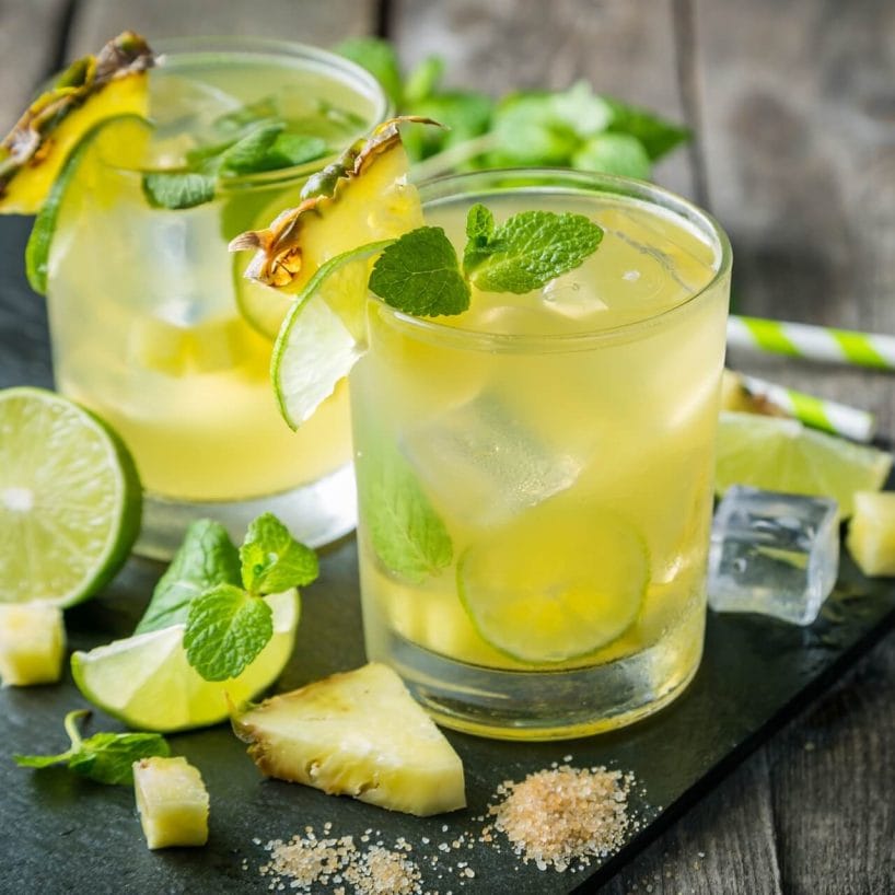 Pineapple Fizz - Kuchnia dla dorosłych