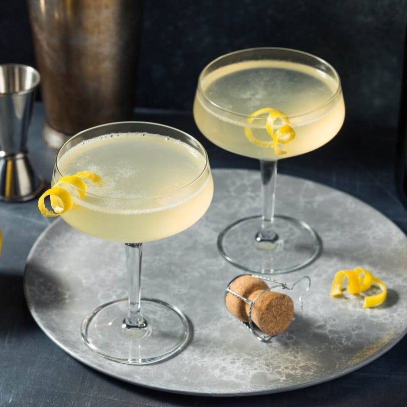 French 75 – gin z szampanem - Kuchnia dla dorosłych