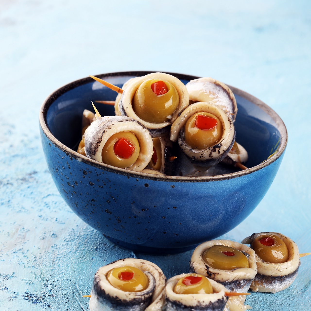 Rolmopsy z oliwkami - Kuchnia dla dorosłych