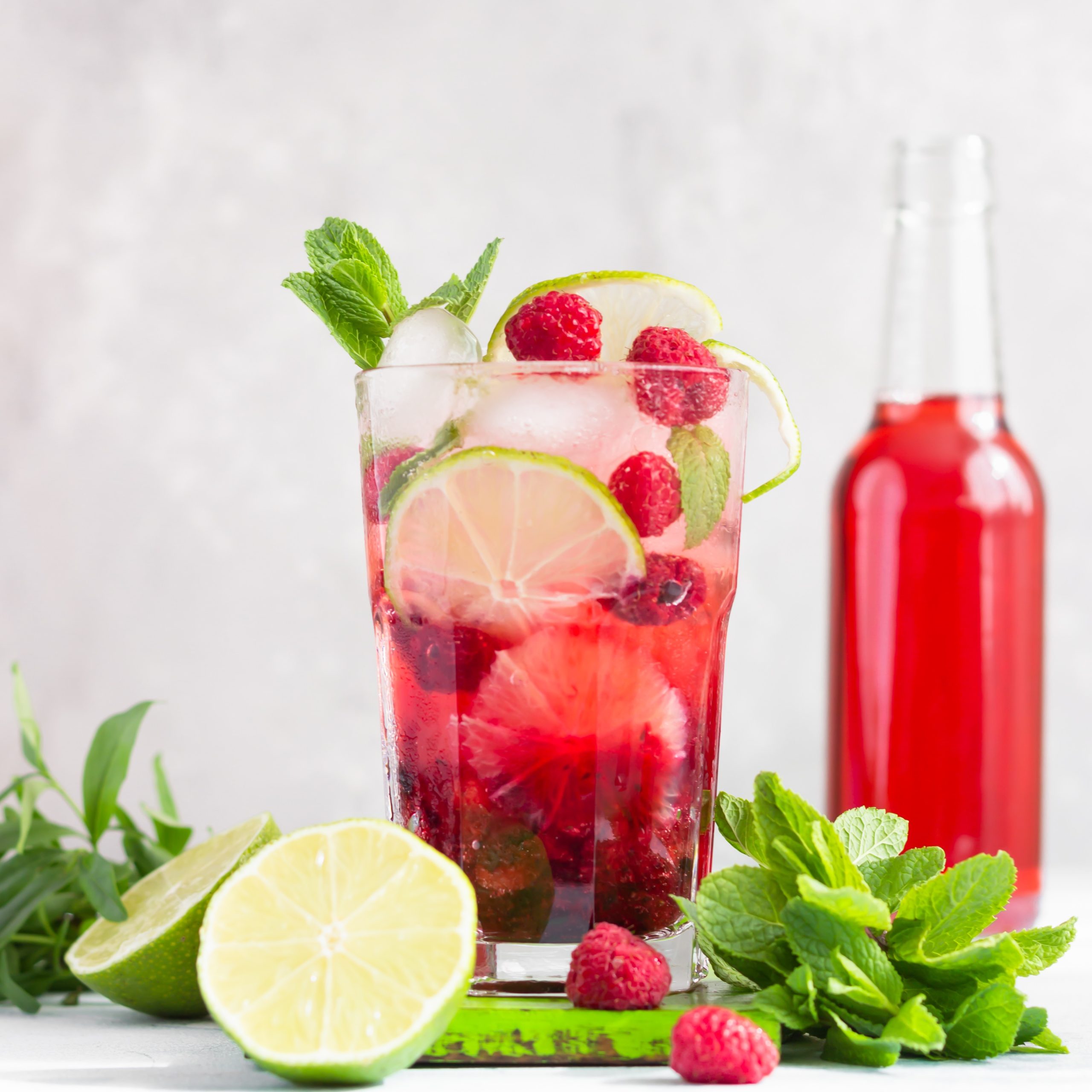 Malinowe Mojito - Kuchnia dla dorosłych