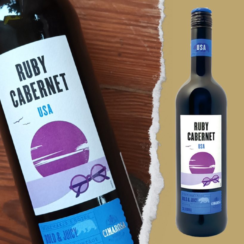 Ruby Cabernet Cimarosa – wino z Lidla pełne owoców - Kuchnia dla dorosłych